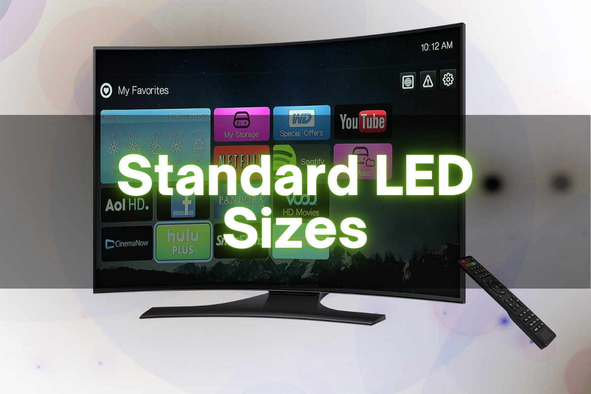 Standard LED Size Guide 2025 - SZLEDWORLD