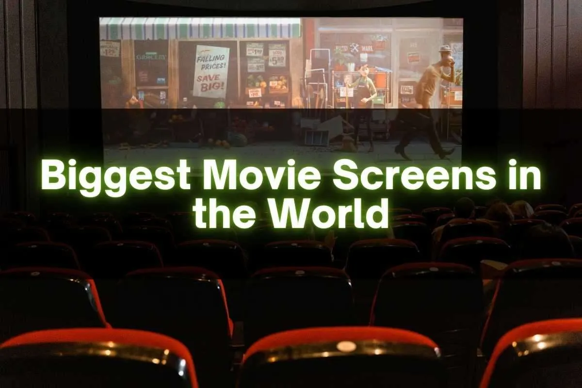 Top 10 Biggest Movie Screens in the World (Certified Projection Screens ...